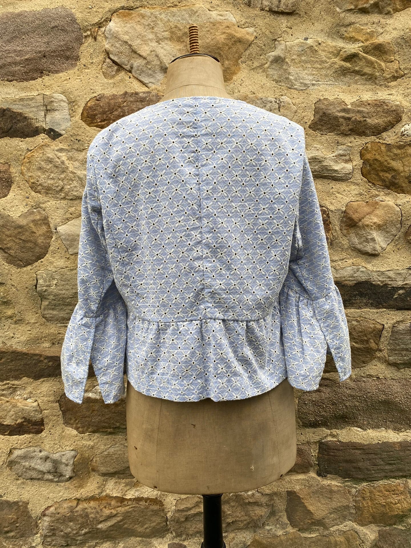 Zara Embroidered Open Shirt Jacket • [ worn + worn ]