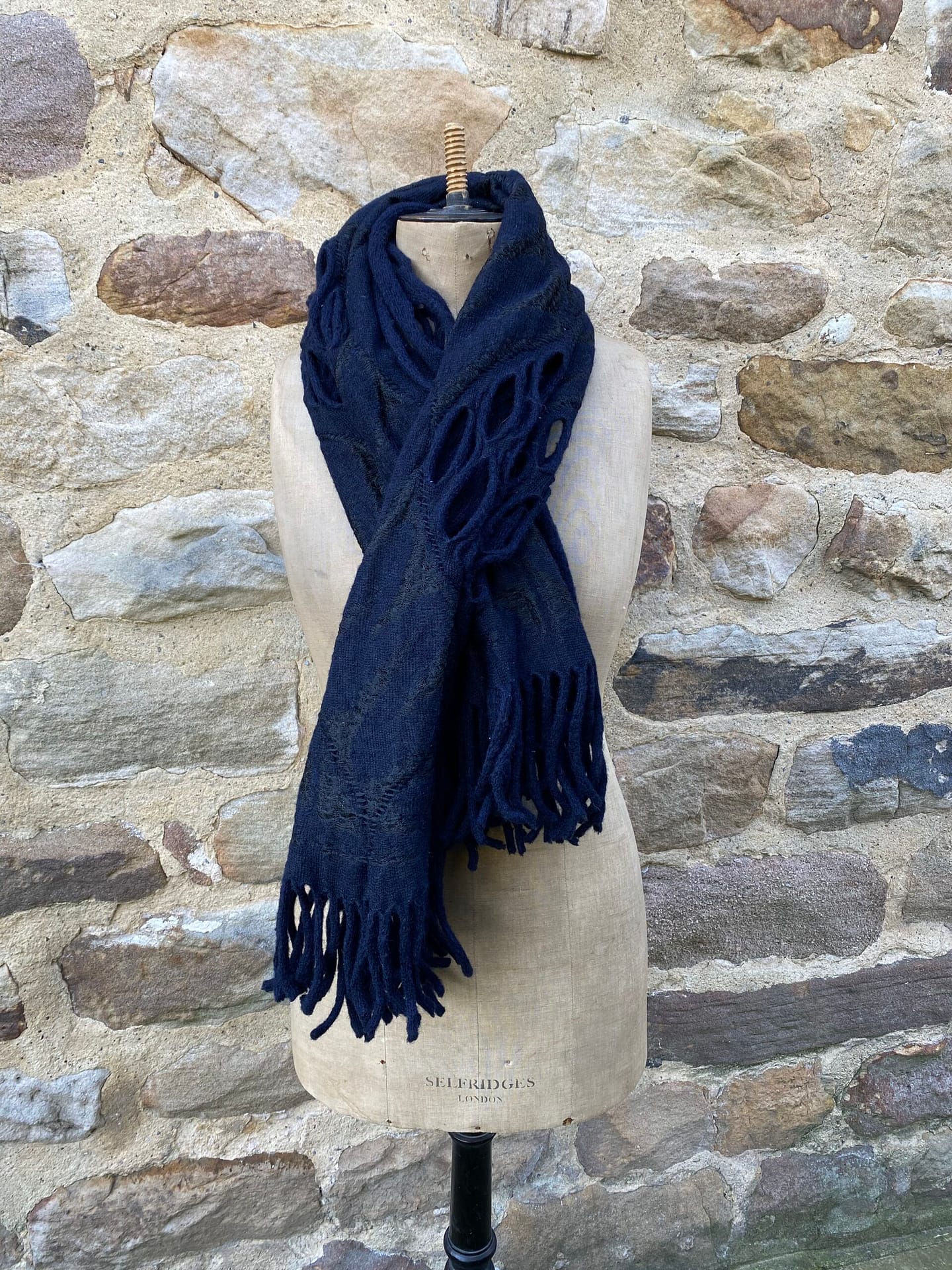 Dutch Wool 2-in-1 Gillet + Scarf • [ worn + worn ]