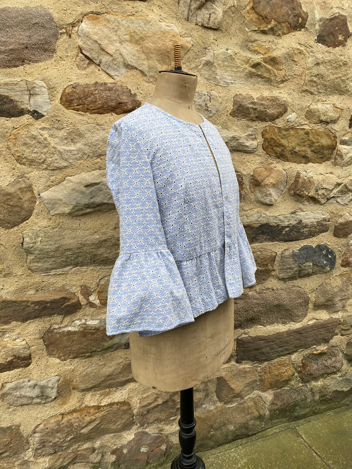 Zara Embroidered Open Shirt Jacket • [ worn + worn ]