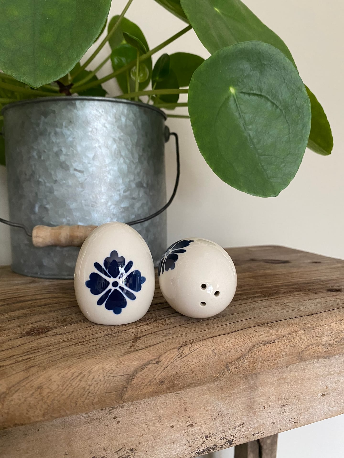 Moroccan Design Salt + Pepper Shakers • [ worn + worn ]