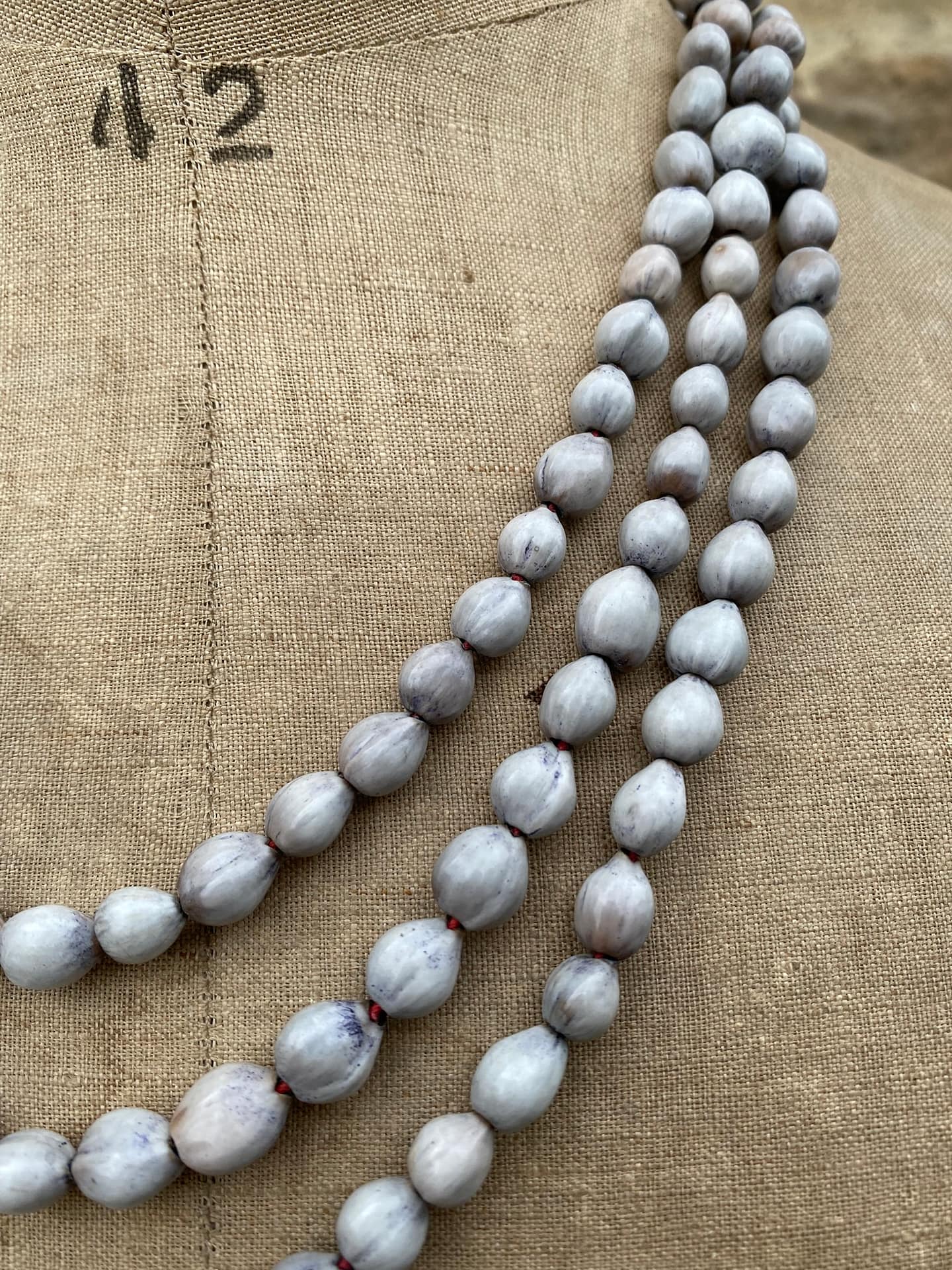 Rosario Seed Amazonian Protection Necklace • [ worn + worn ]